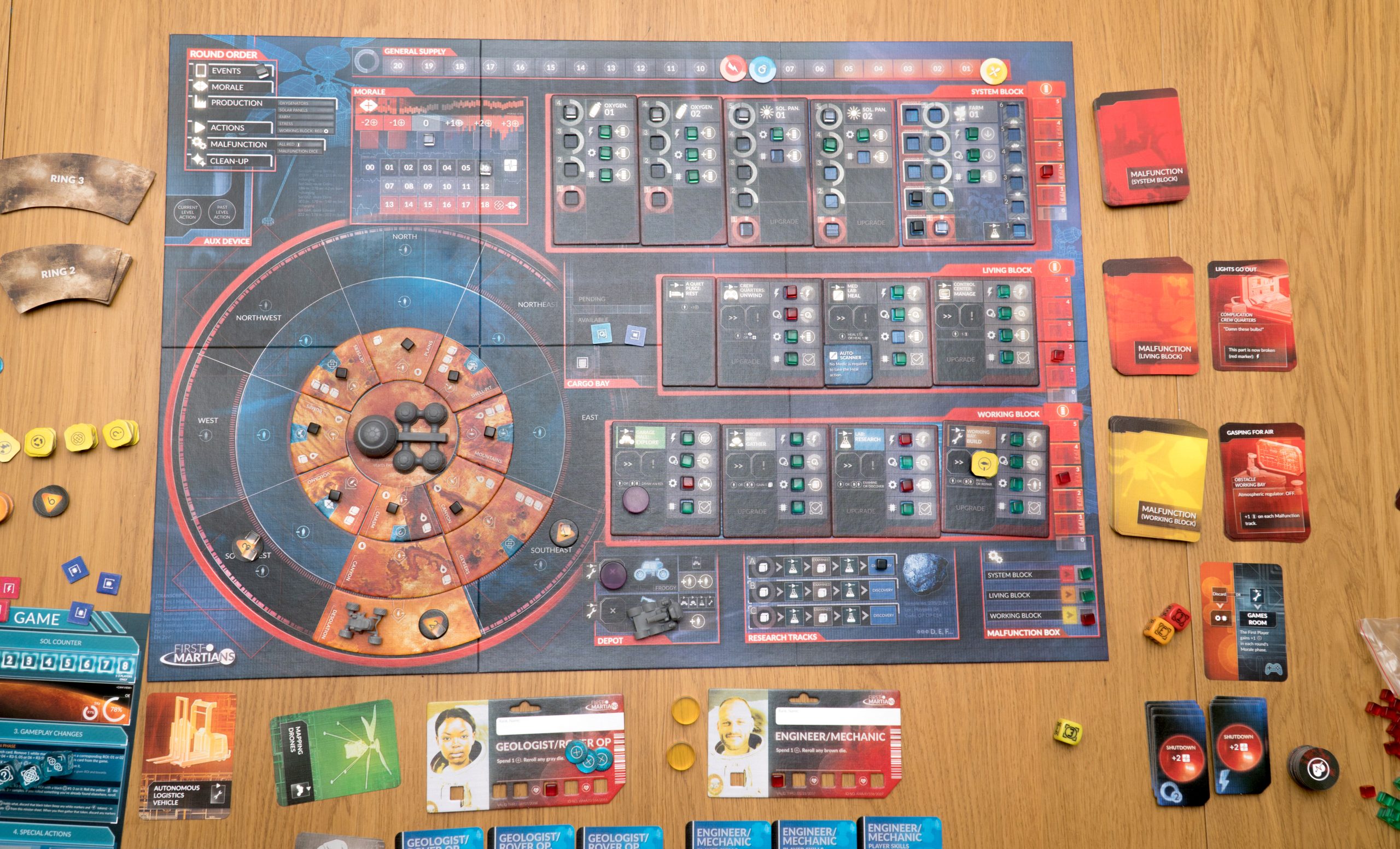 First Martians board game makes a powerful case for staying on Earth ...