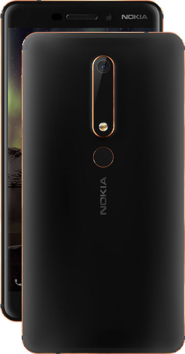 The Nokia 6 (2018) arrives with a big spec upgrade and on-screen ...