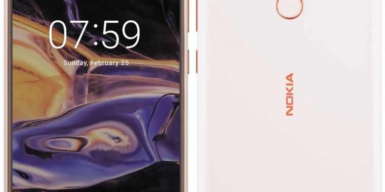 Leaked Nokia 7+ renders show off slim bezels, crazy brown color scheme ...