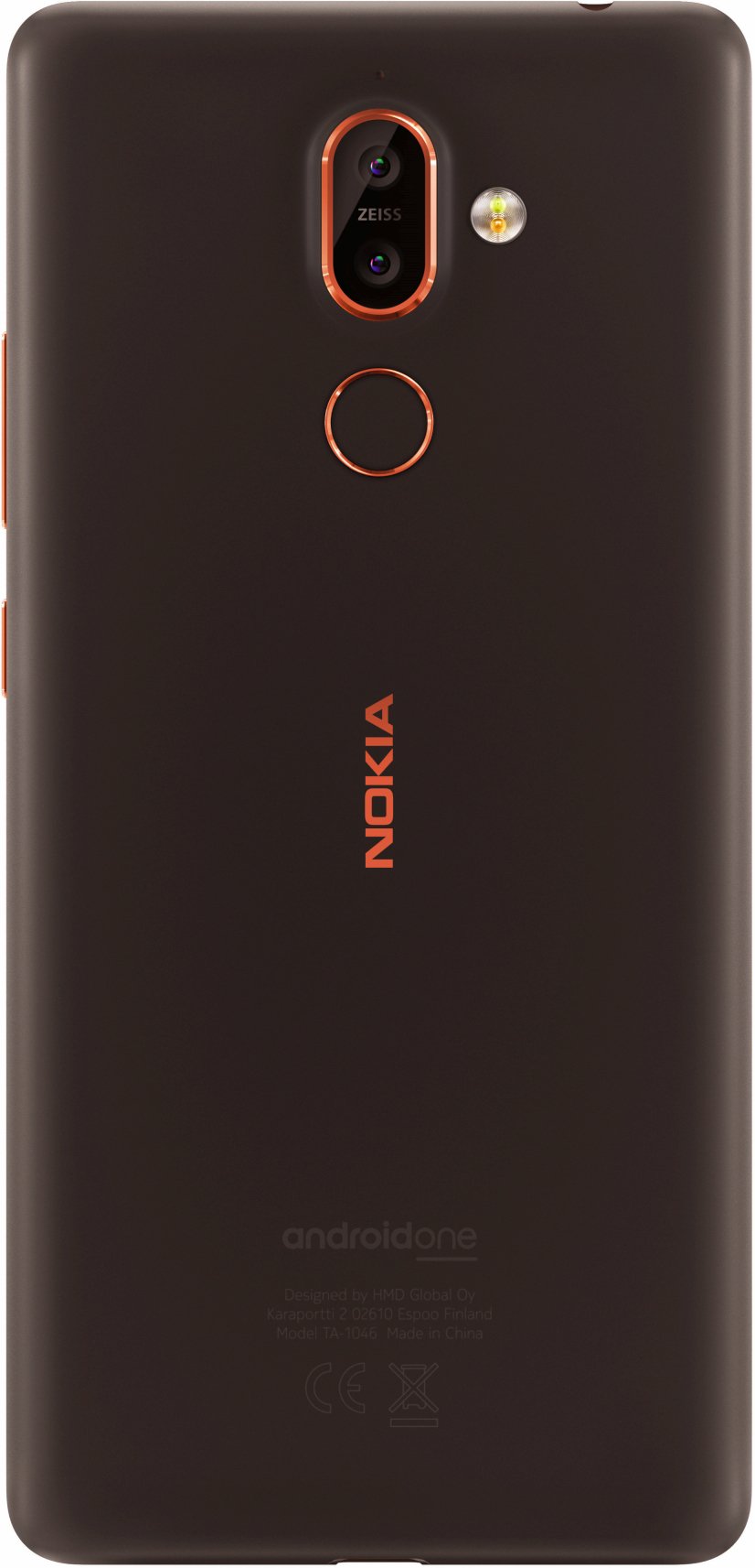 Leaked Nokia 7+ renders show off slim bezels, crazy brown color scheme ...