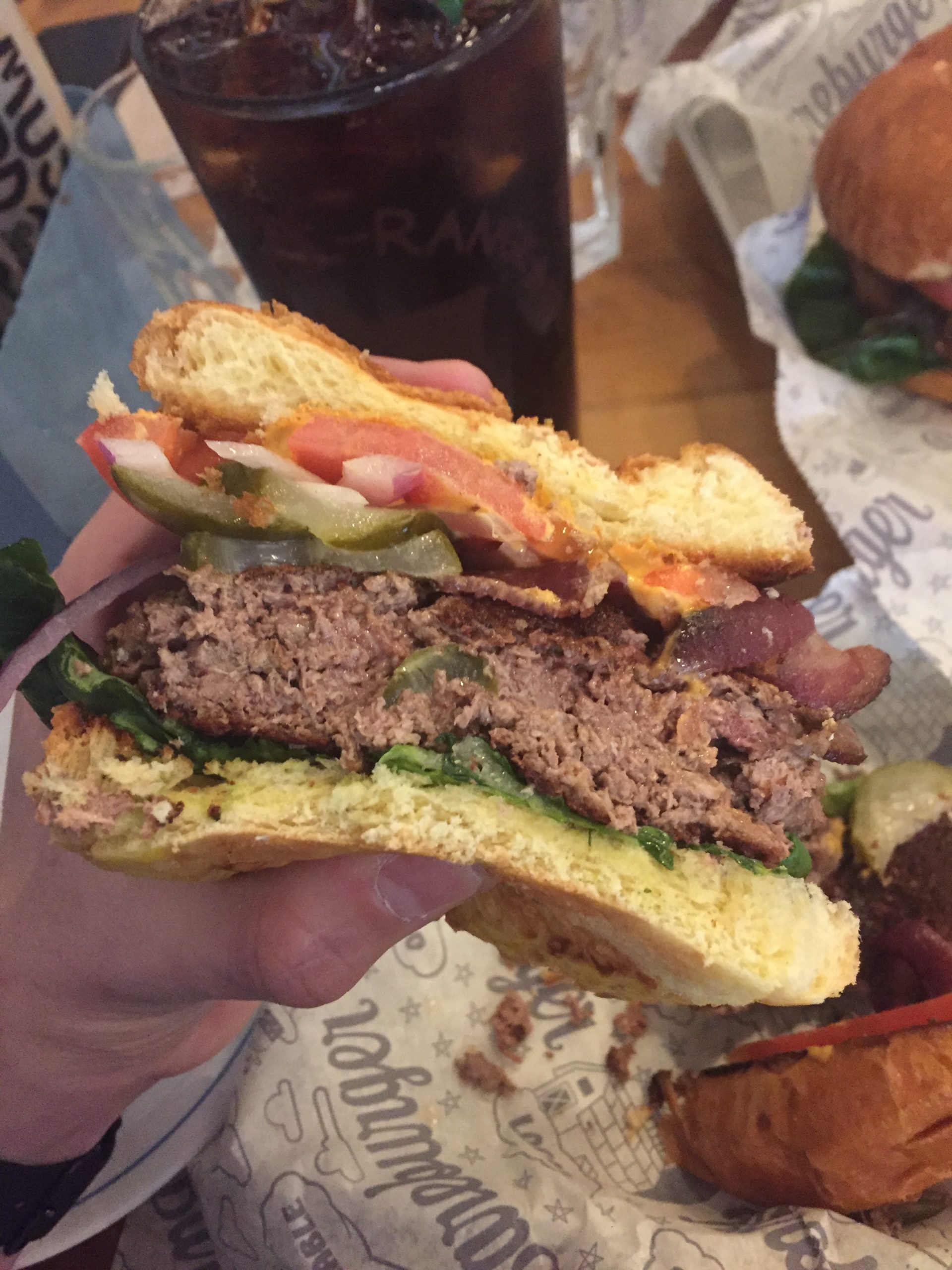 The meatless Impossible Burger bleeds and sears, but wasn’t a crowd ...