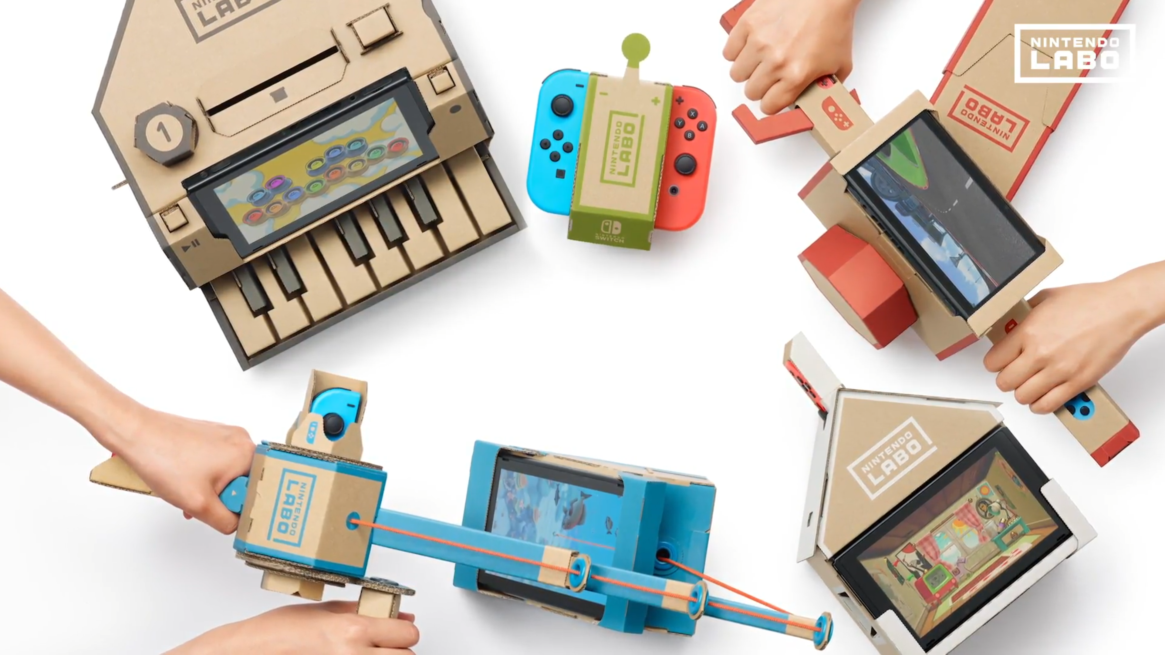 The games behind the cardboard We finally know how Nintendo Labo will play Ars Technica