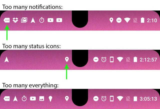 Android P Developer Preview arrives with new notification panel, notch support - Ars Technica