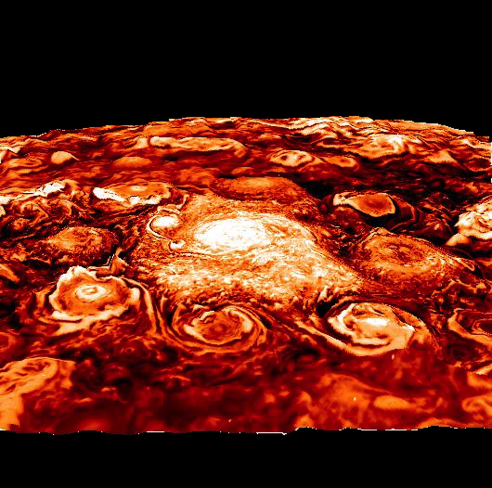 Scientists find odd and amazing cyclones at Jupiter’s poles - Ars Technica