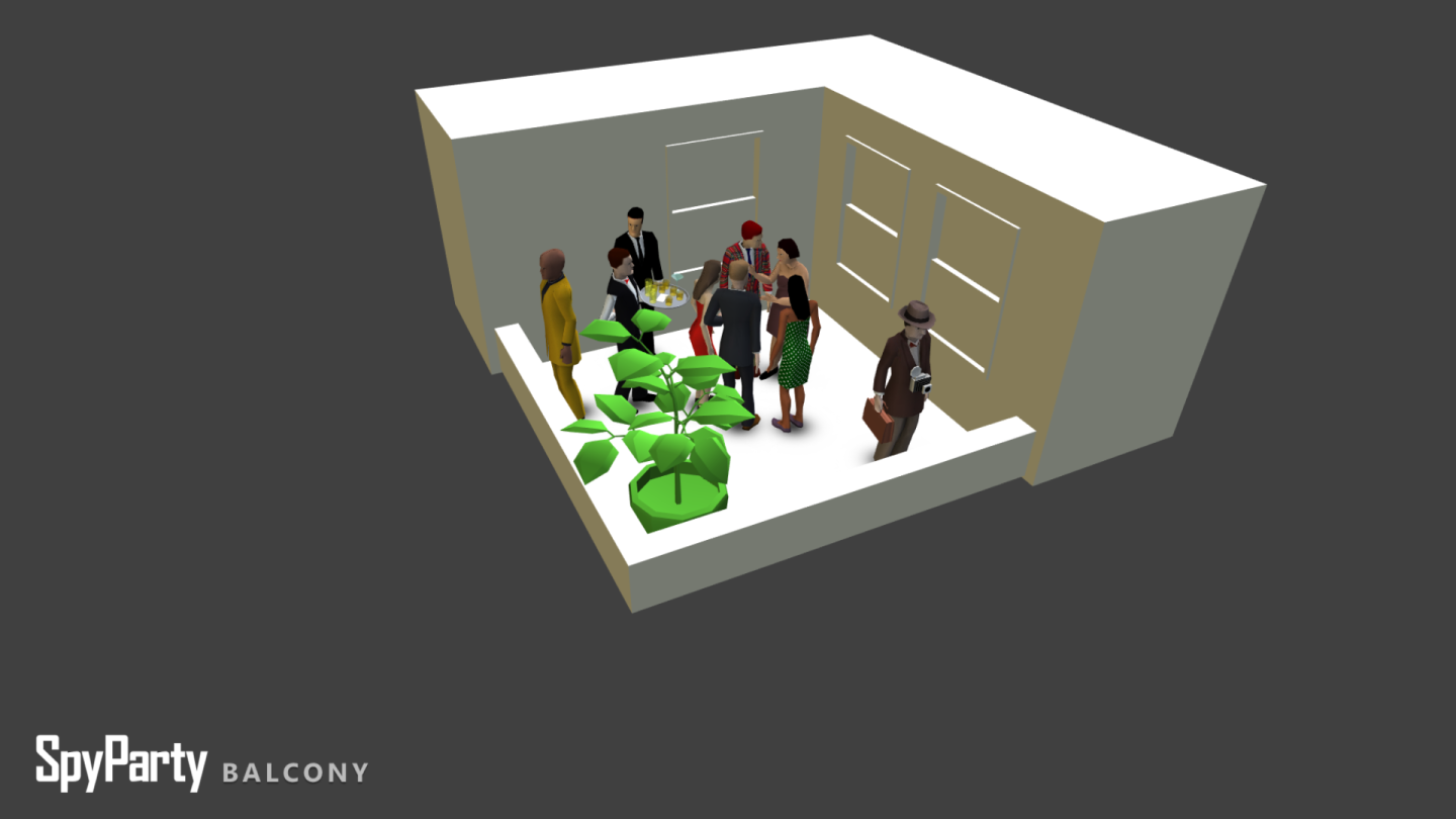 Competitive sniping game SpyParty finally hitting Steam after eight ...
