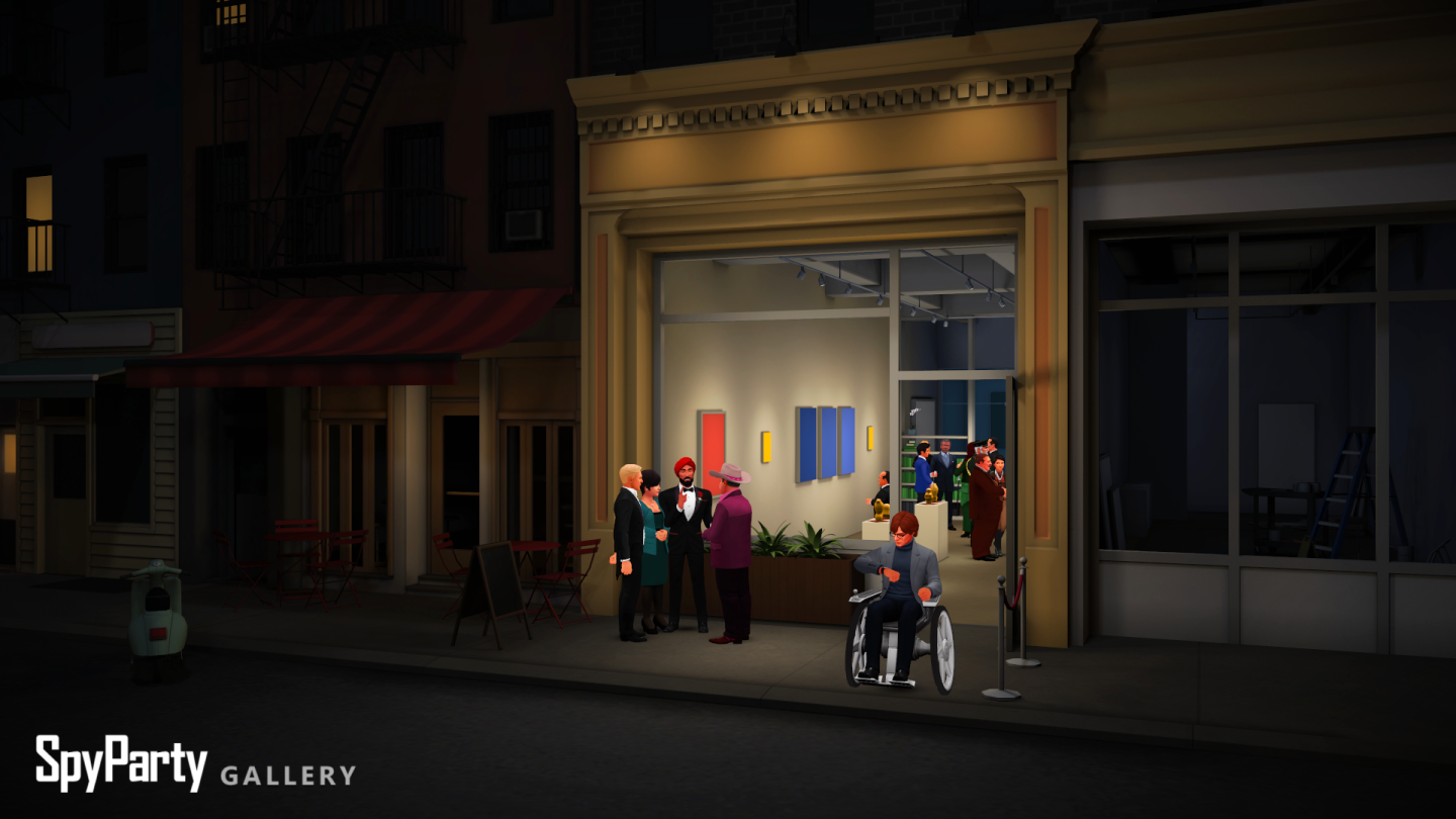 Competitive sniping game SpyParty finally hitting Steam after eight ...