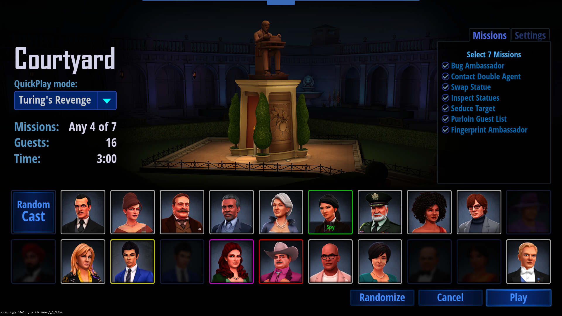 Competitive sniping game SpyParty finally hitting Steam after eight ...