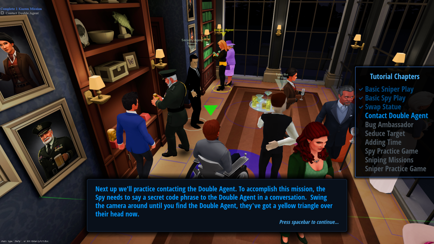 Competitive sniping game SpyParty finally hitting Steam after eight ...