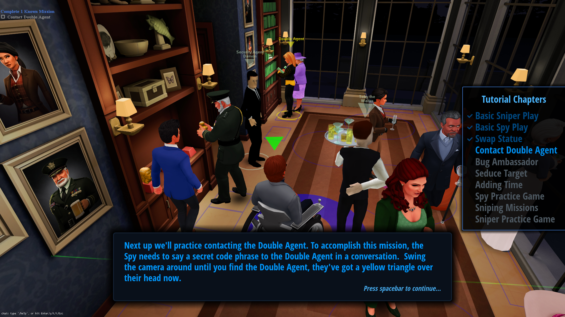 Competitive sniping game SpyParty finally hitting Steam after eight ...