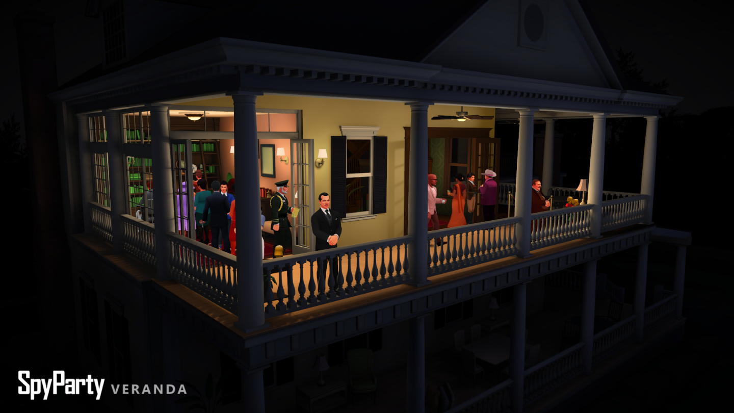 Competitive sniping game SpyParty finally hitting Steam after eight ...