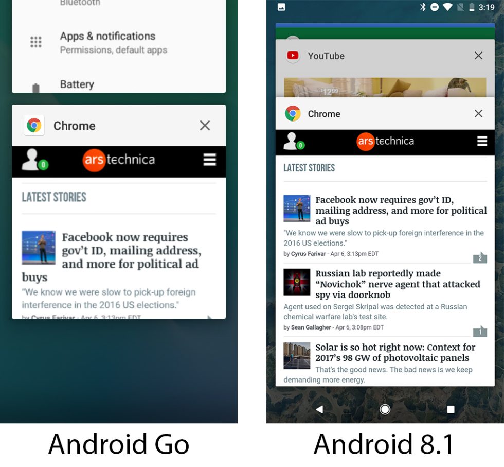 Android Go review—Google’s scattershot attempt at a low-end Android OS ...