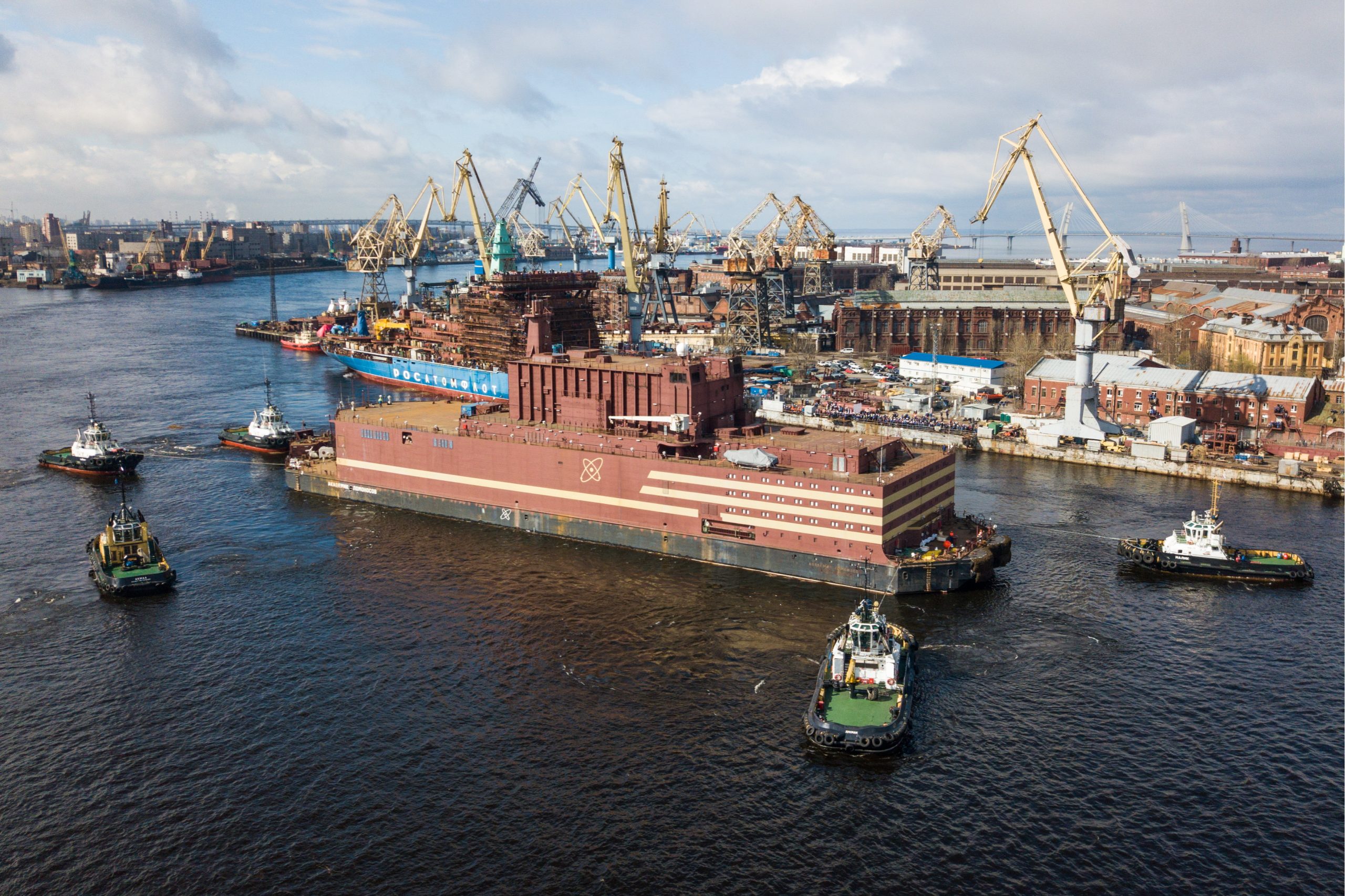 Russia launched a floating nuclear power plant this weekend - Ars Technica