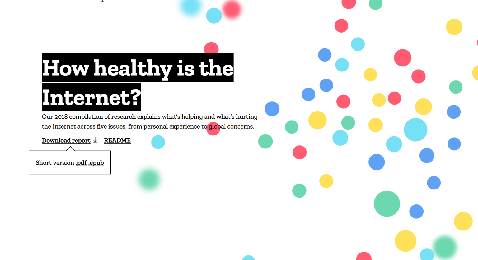 The Internet has serious health problems, Mozilla Foundation report ...