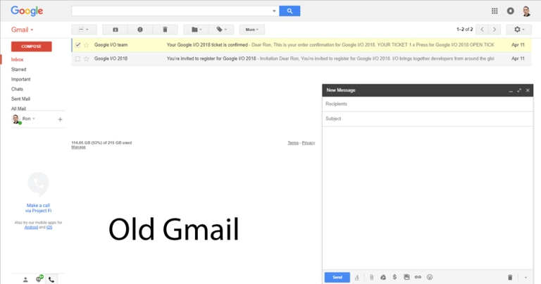 Gmail.com redesign leaks, looks pretty incredible - Ars Technica