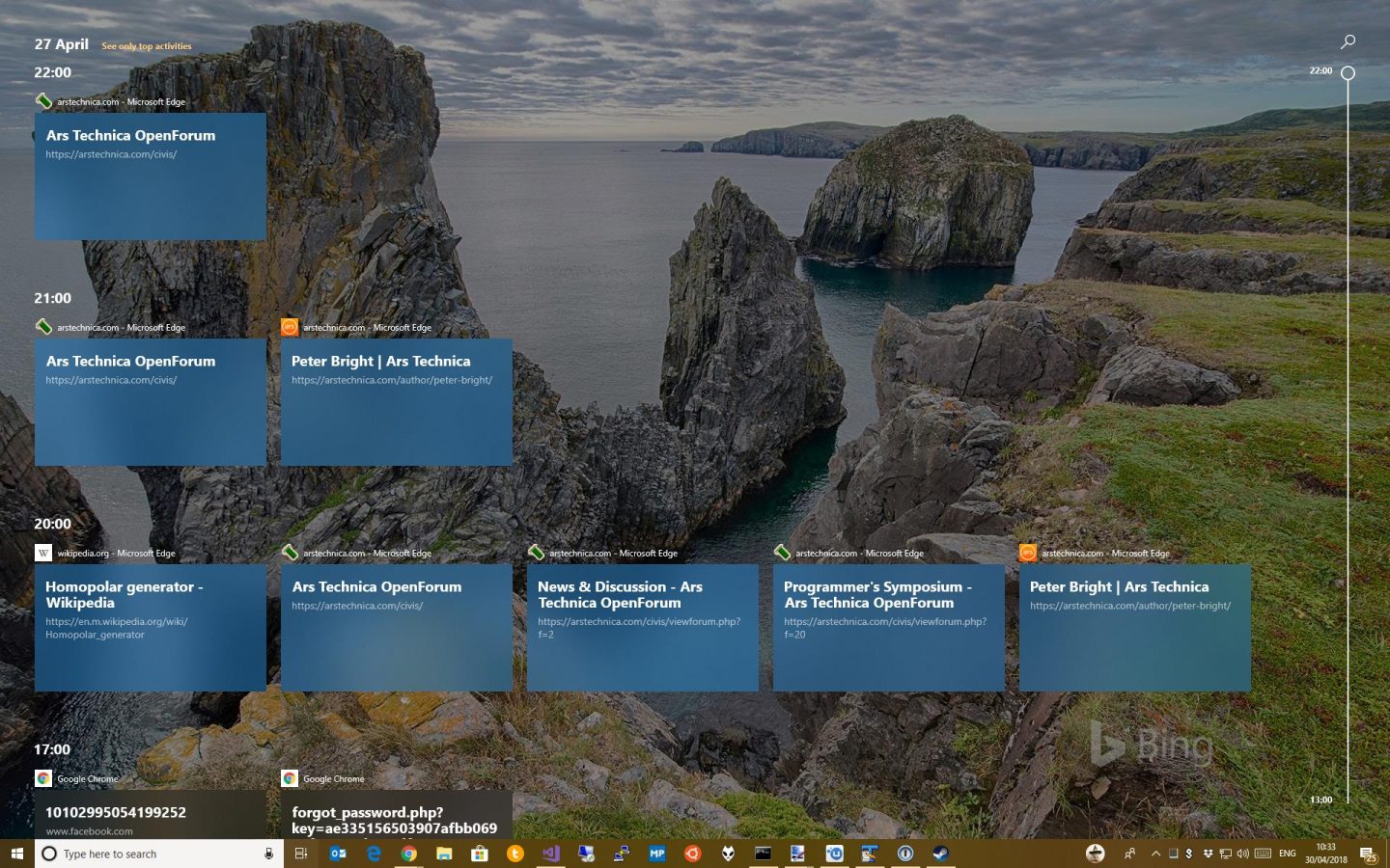 A look at what the Windows 10 April 2018 update brings - Ars Technica