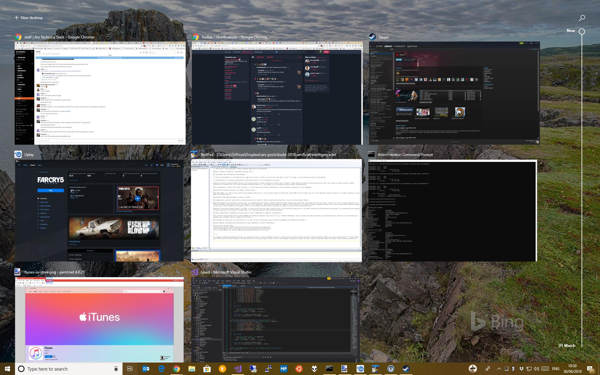 A look at what the Windows 10 April 2018 update brings - Ars Technica
