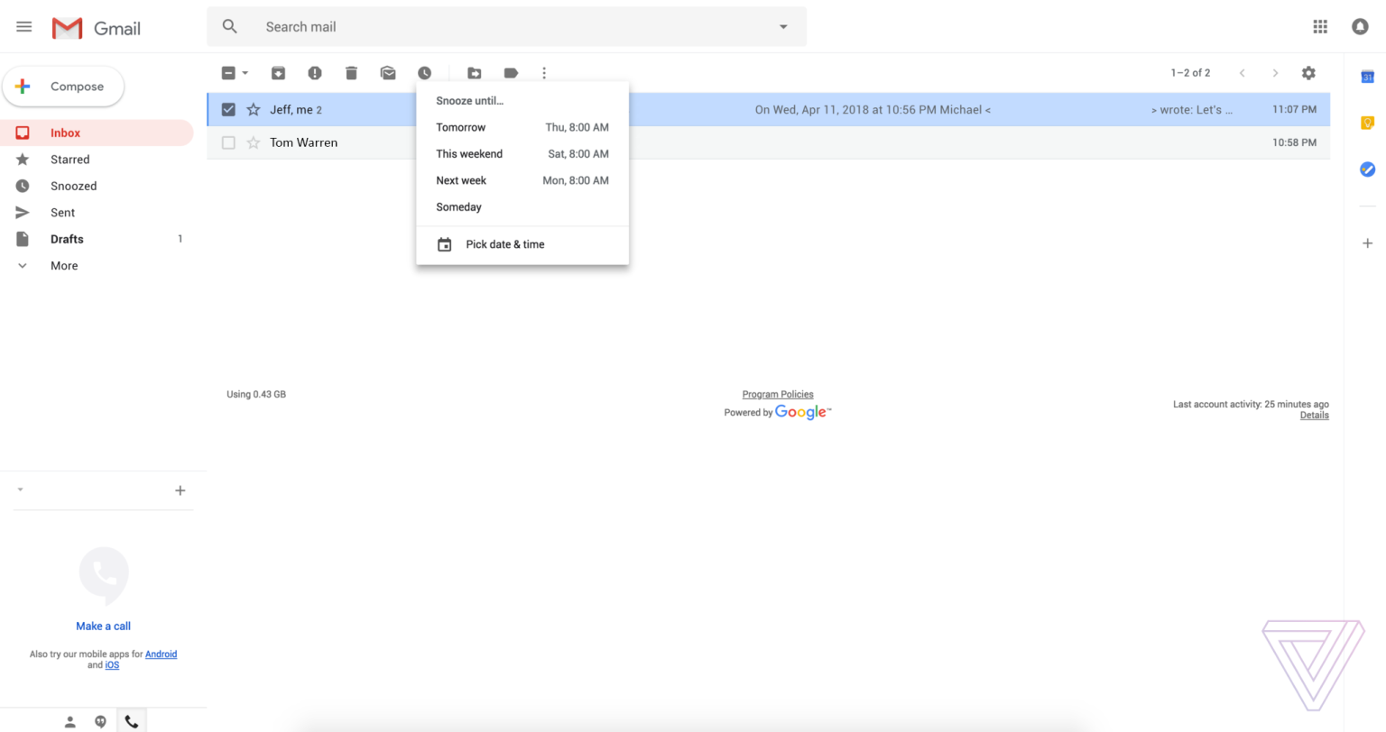 Gmail.com redesign leaks, looks pretty incredible - Ars Technica