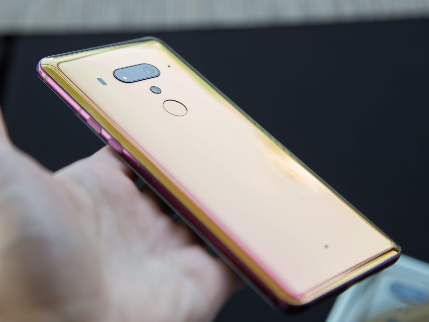 HTC’s new flagship smartphone has a translucent back, dual front ...