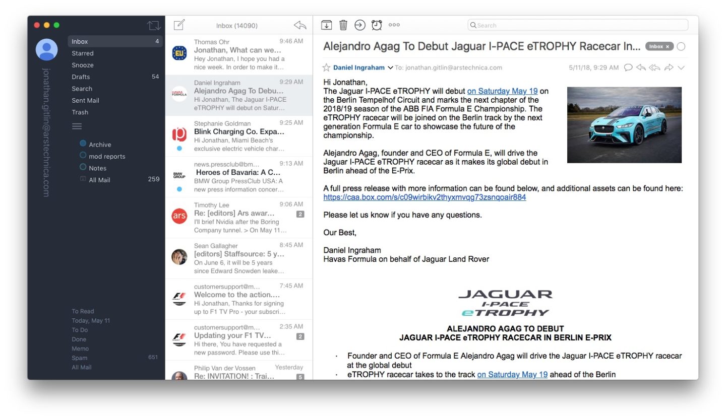Inbox zero and the search for the perfect email client - Ars Technica