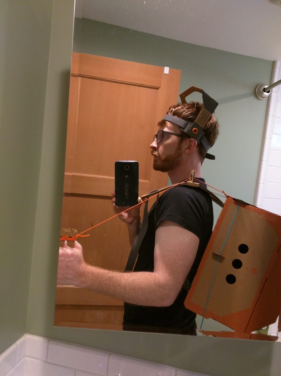 Nintendo Labo tests, part one: Robot Kit’s cardboard stomps are fun but ...