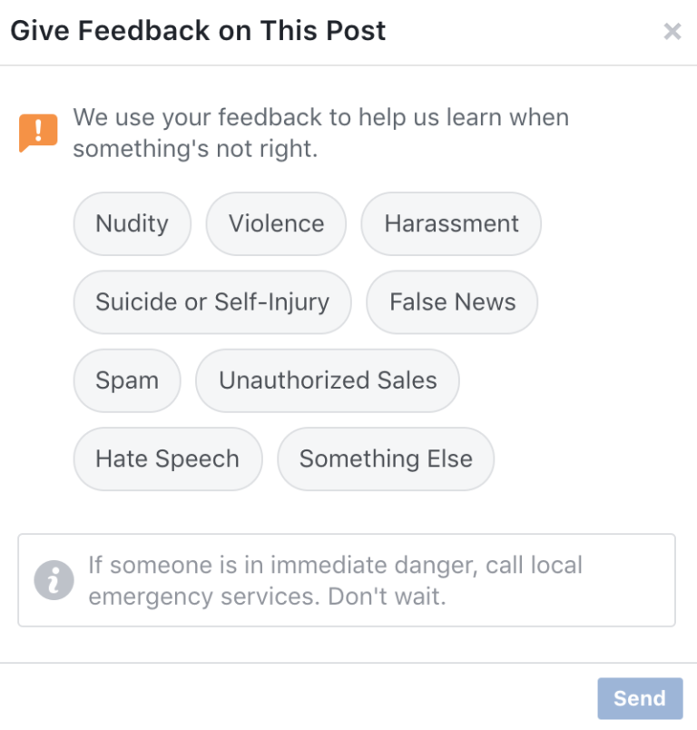 Facebook begins asking if every post you see is hate speech - Ars Technica