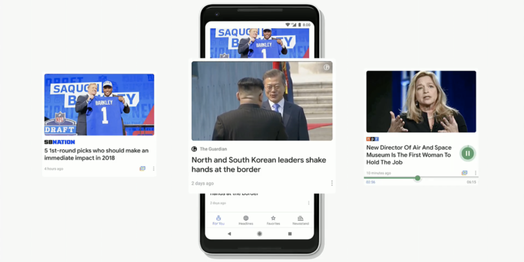 Google News gets Material Design look, better personalization with AI ...