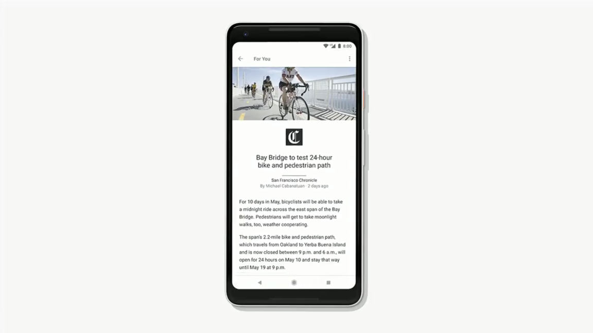 Google News gets Material Design look, better personalization with AI ...