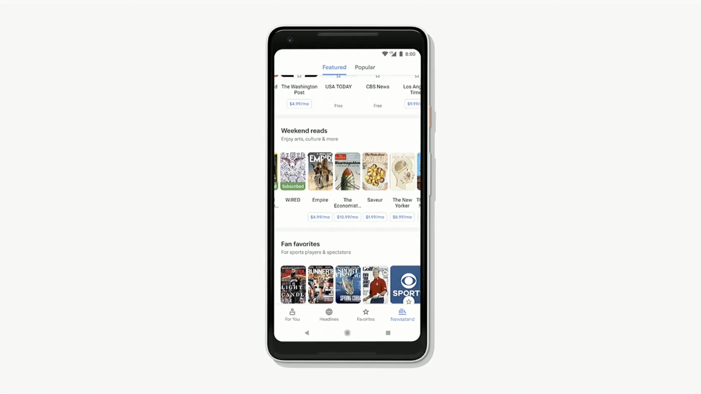 Google News gets Material Design look, better personalization with AI ...