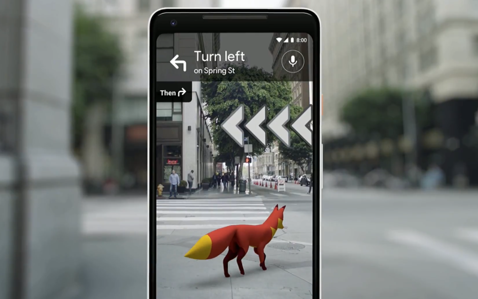 Google Maps unveils its first-ever augmented reality interface - Ars ...