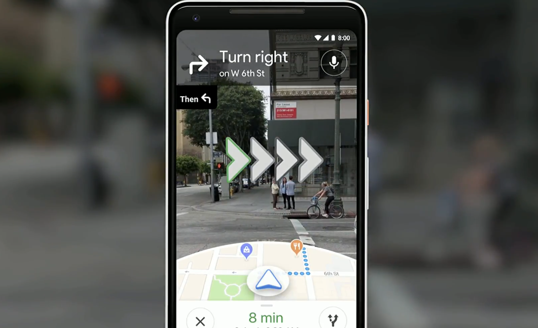 Google Maps unveils its first-ever augmented reality interface - Ars ...