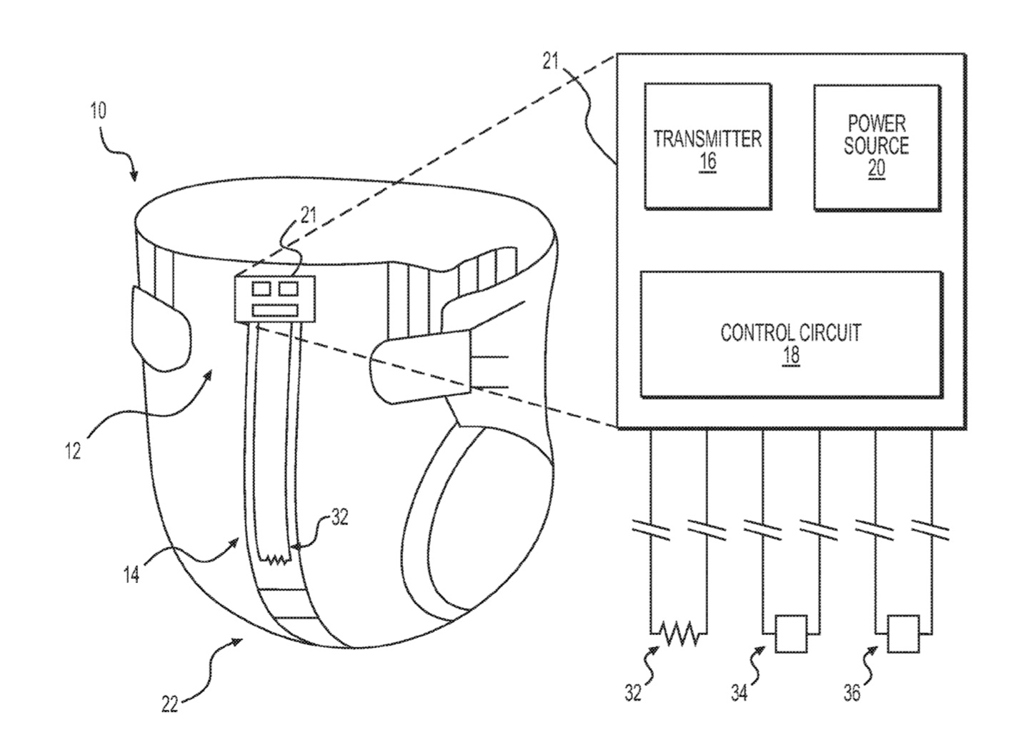 Alphabet’s Verily has a “smart diaper“ design that distinguishes pee ...