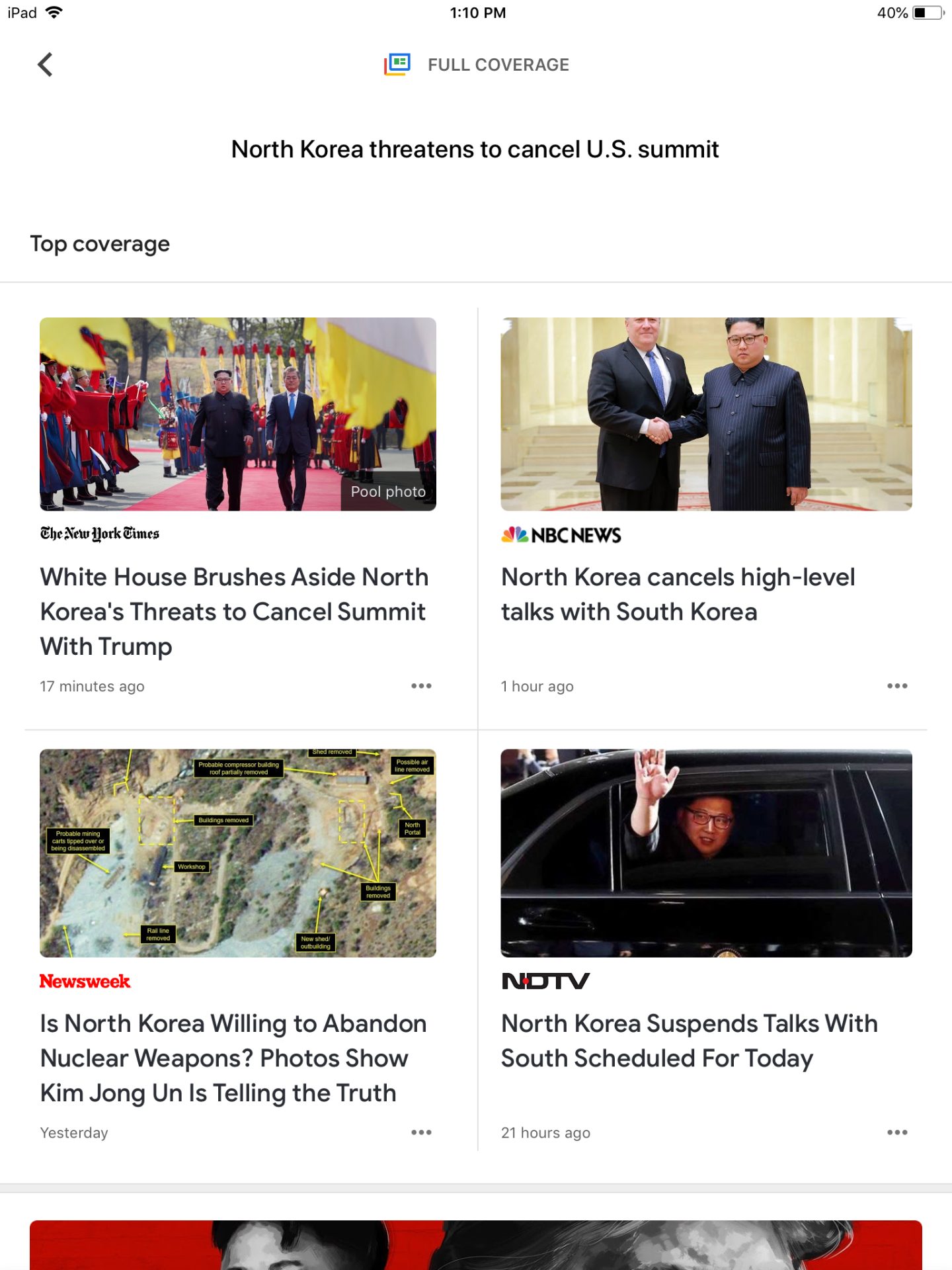 The revamped Google News app is now available on iPhones and iPads ...