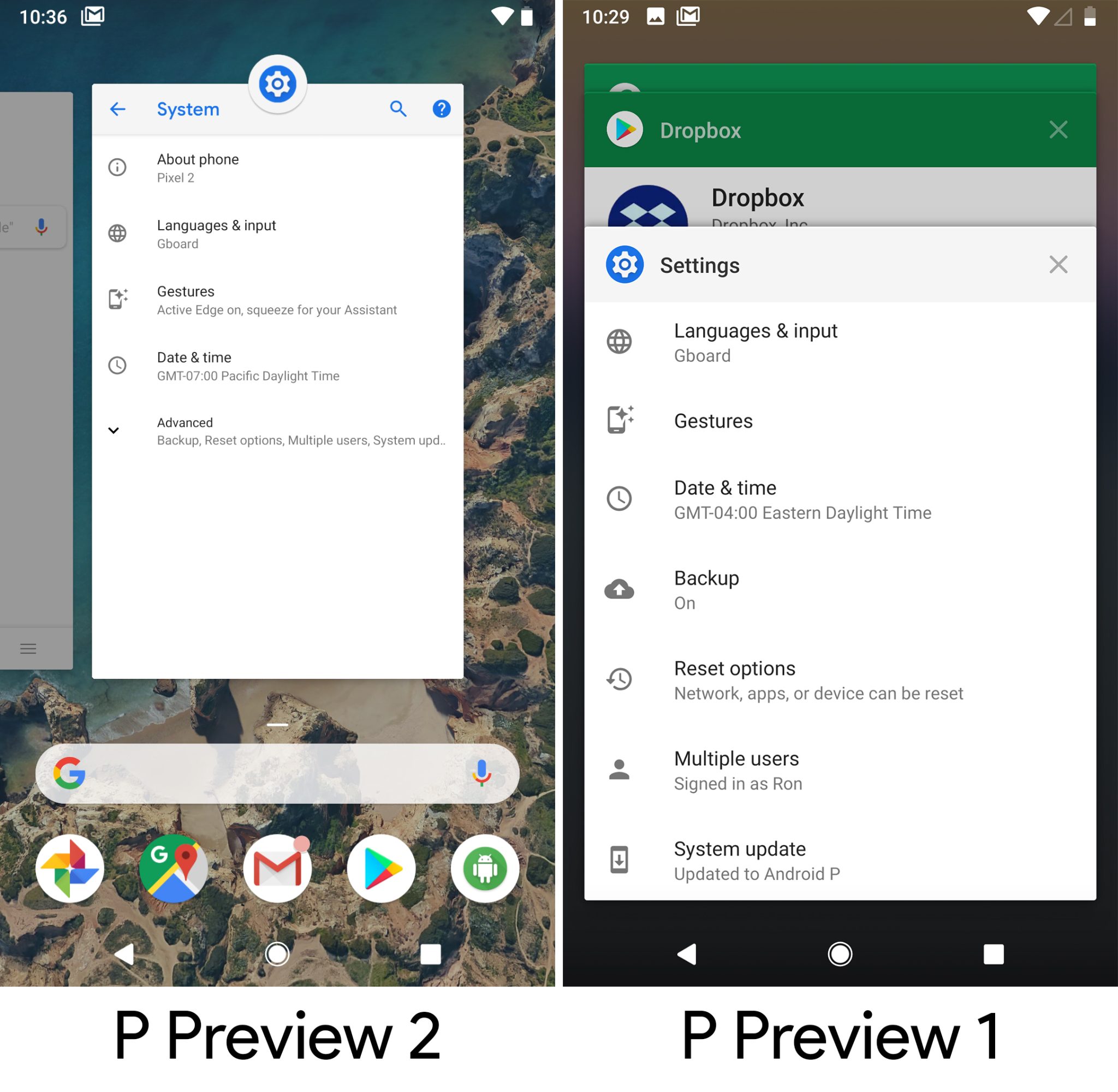 Android P Preview 2 hands-on—New recent apps, awful gesture nav, and ...