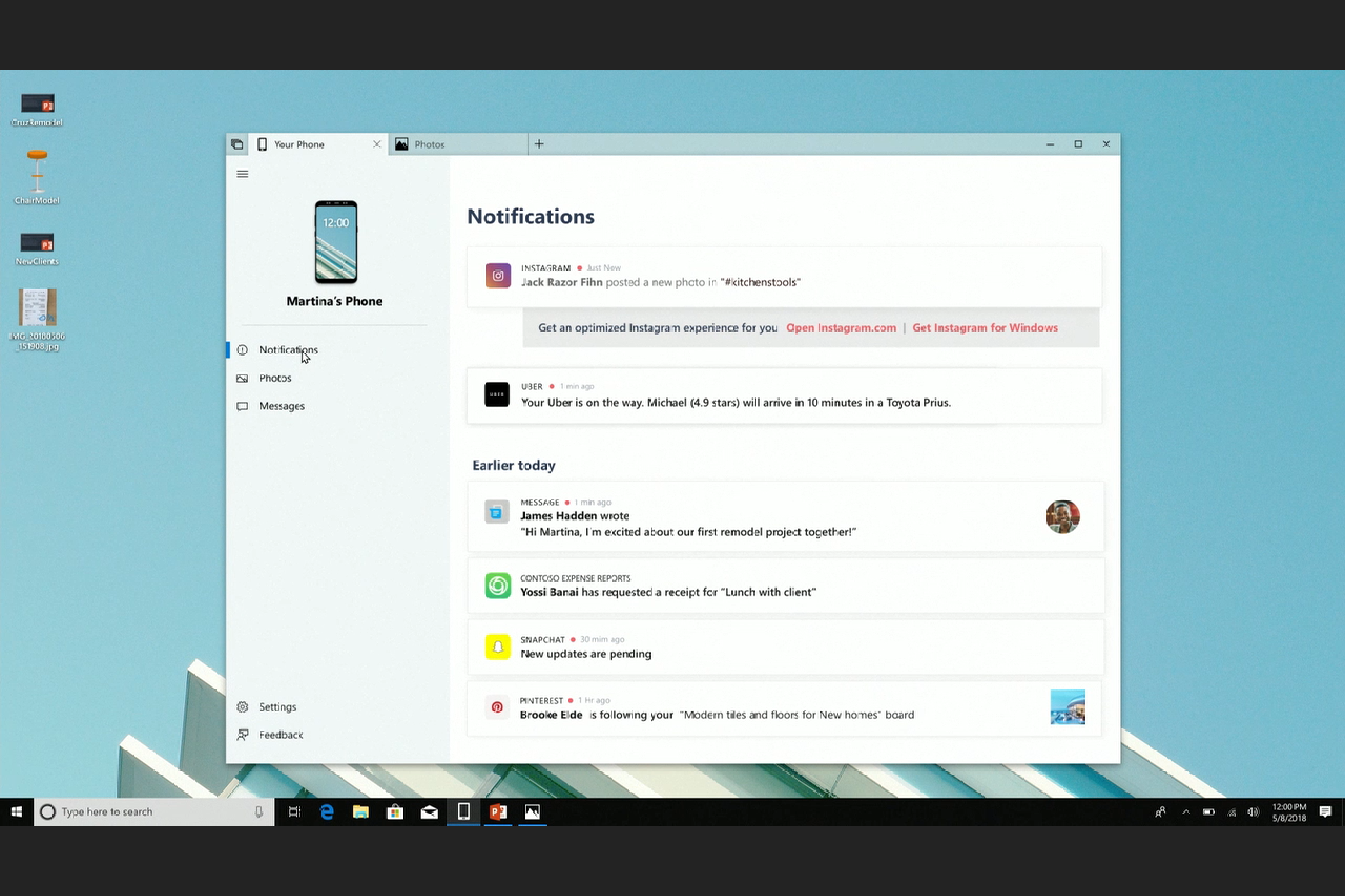 With Timeline and Your Phone, Microsoft makes a PC the phone’s second ...