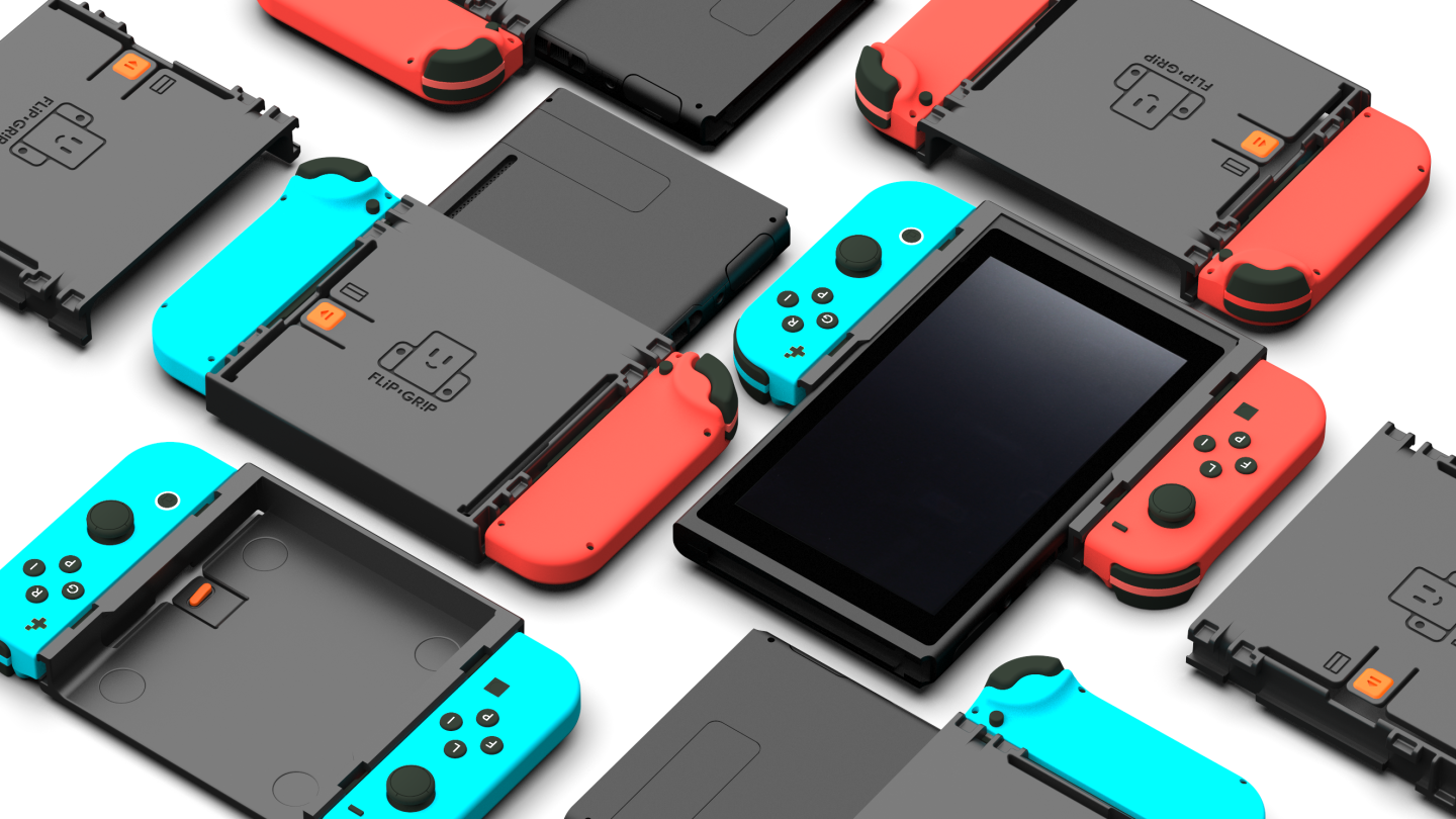 “Flip Grip” brings classic arcade screen orientation to portable Switch ...