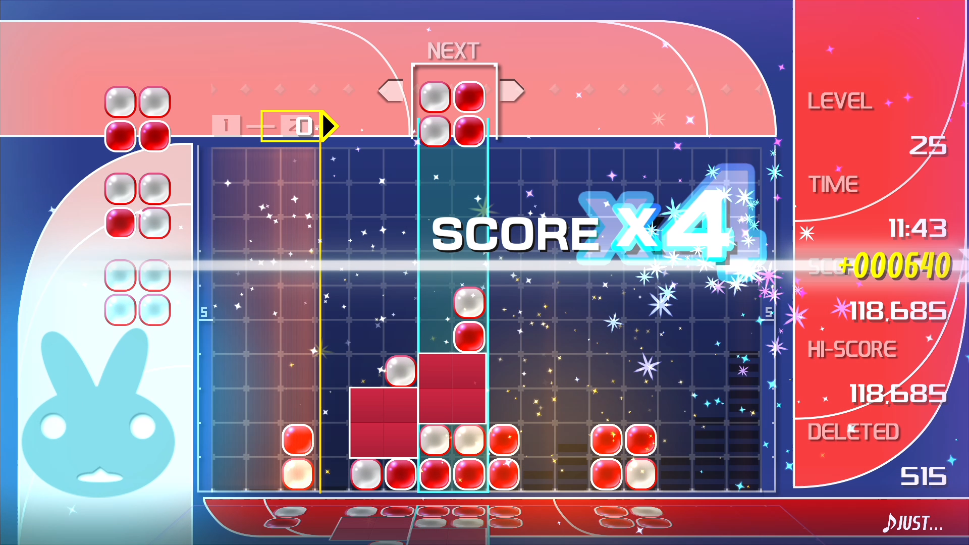 Lumines Remastered turns the Nintendo Switch into a full-body vibration ...
