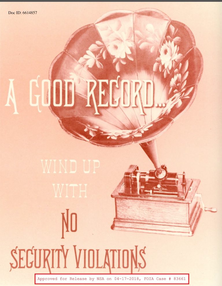 Security Alert: NSA security education posters from the Cold War - Ars ...