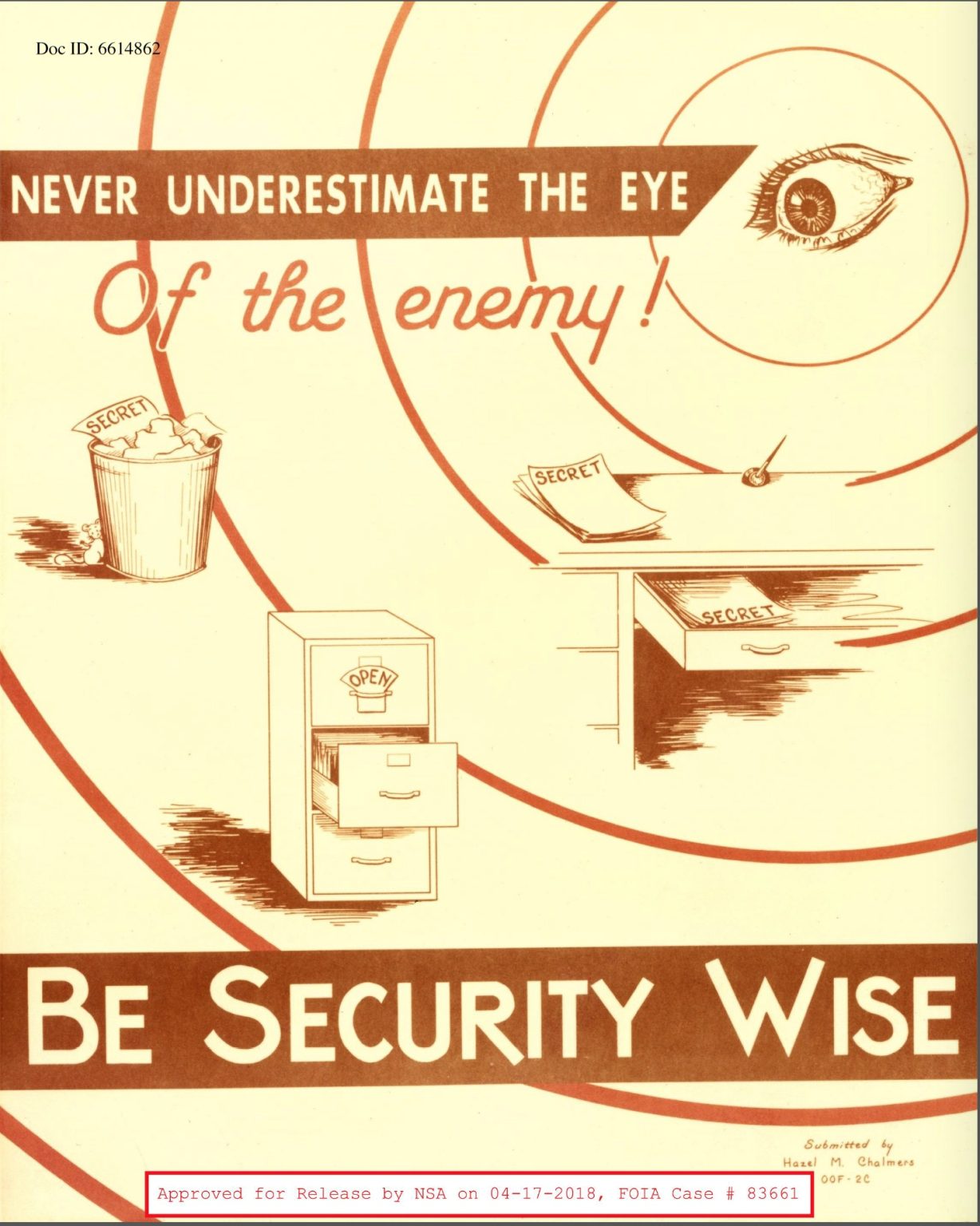 Security Alert: NSA security education posters from the Cold War - Ars ...