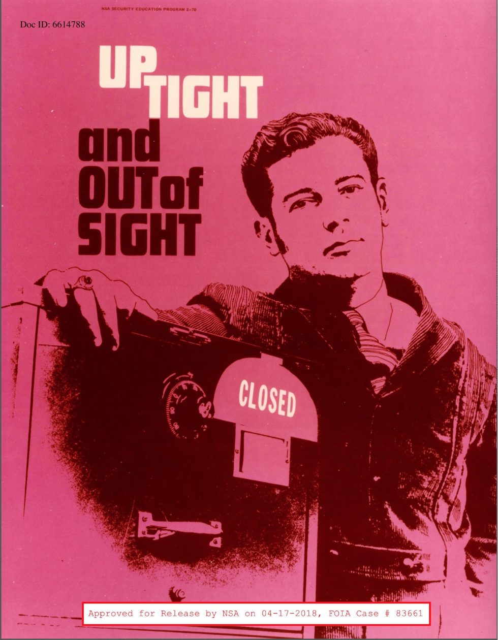 Security Alert: NSA security education posters from the Cold War - Ars ...