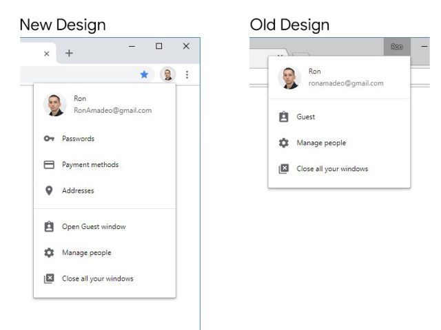 A look at Chrome’s new tab design - Ars Technica