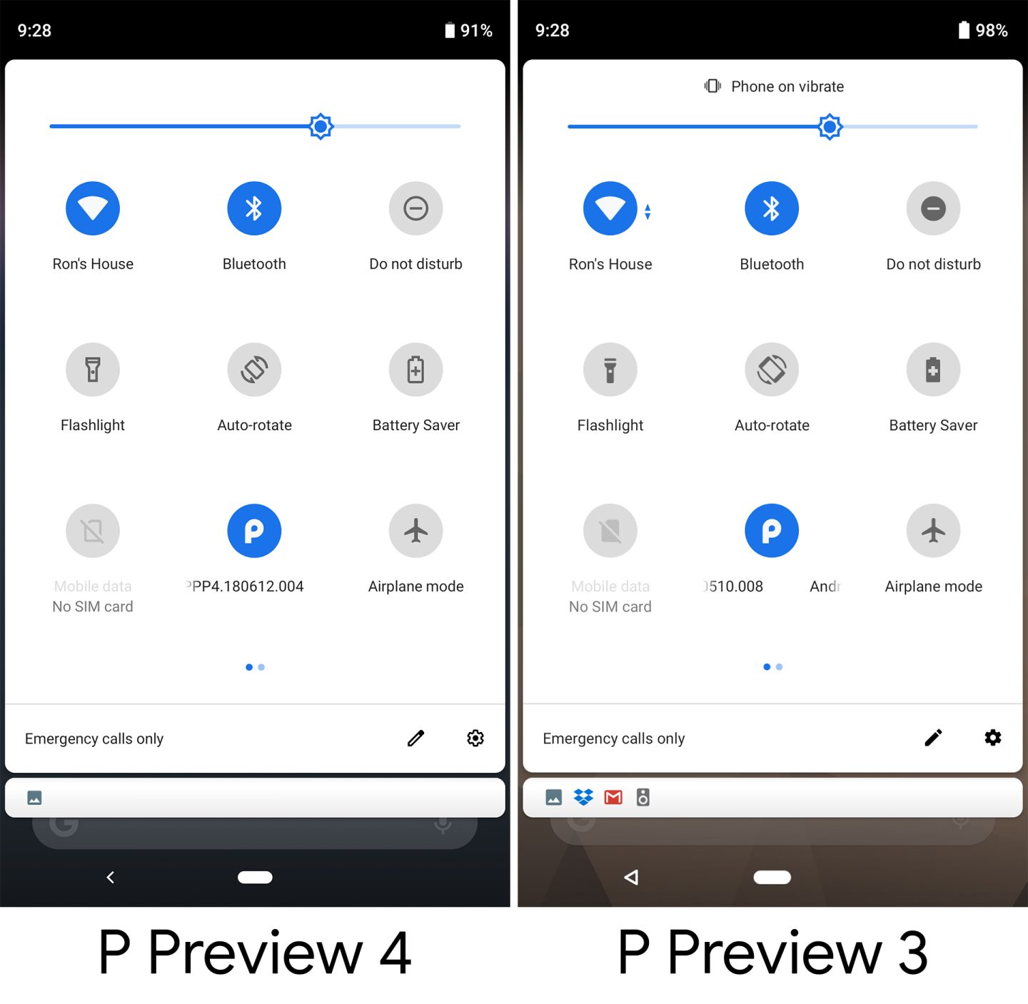 Android P Preview 4 tweaks gesture navigation, revamps system icons ...