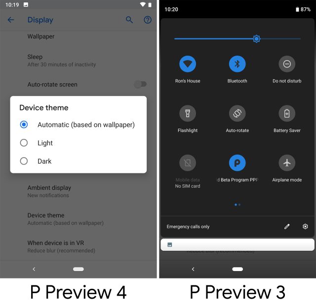 Android P Preview 4 tweaks gesture navigation, revamps system icons ...