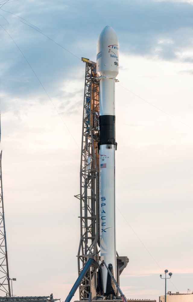 Now witness the firepower of this fully operational Falcon 9 rocket ...