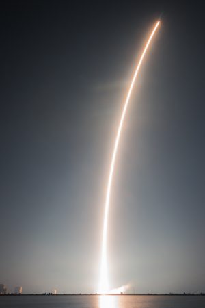 Now witness the firepower of this fully operational Falcon 9 rocket ...