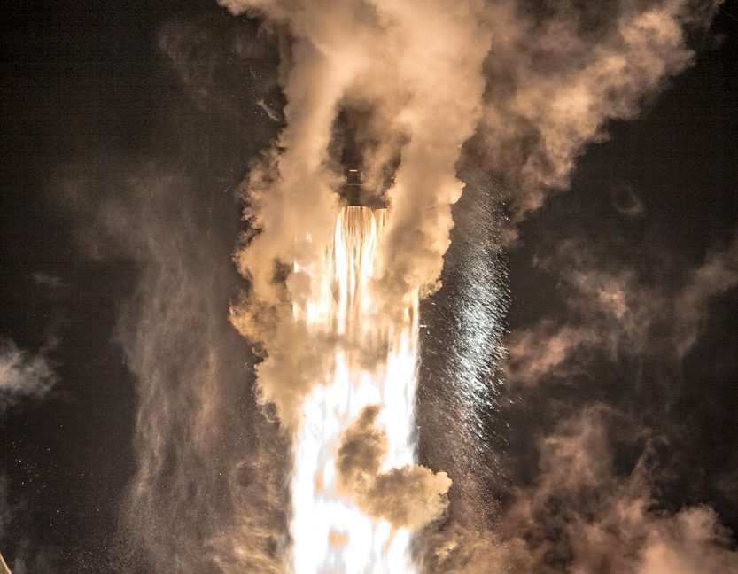 Now witness the firepower of this fully operational Falcon 9 rocket ...