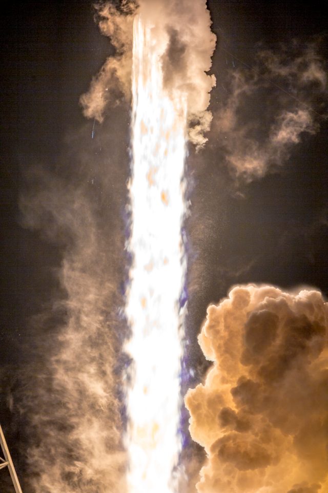 Now witness the firepower of this fully operational Falcon 9 rocket ...