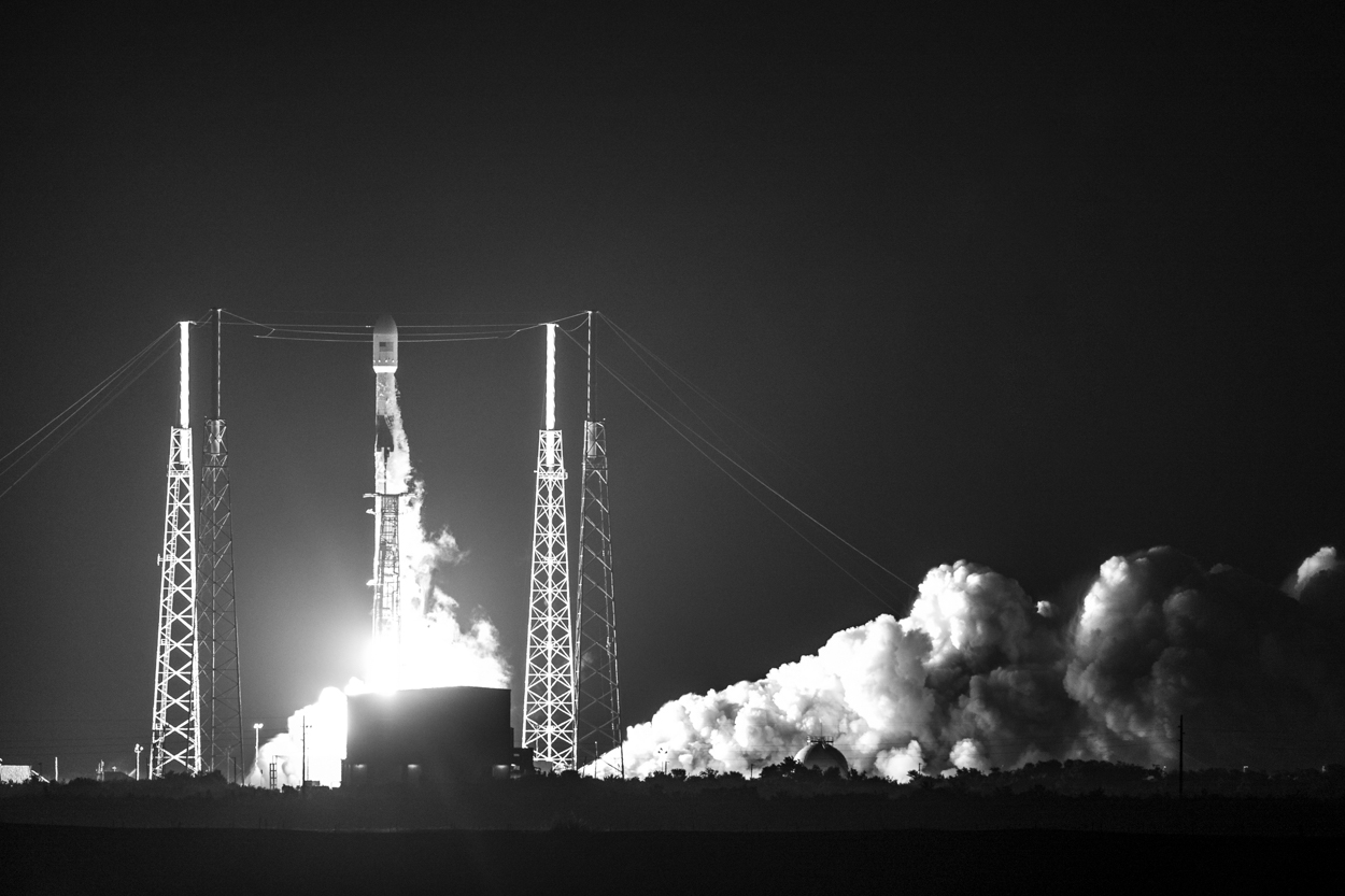 Now witness the firepower of this fully operational Falcon 9 rocket ...