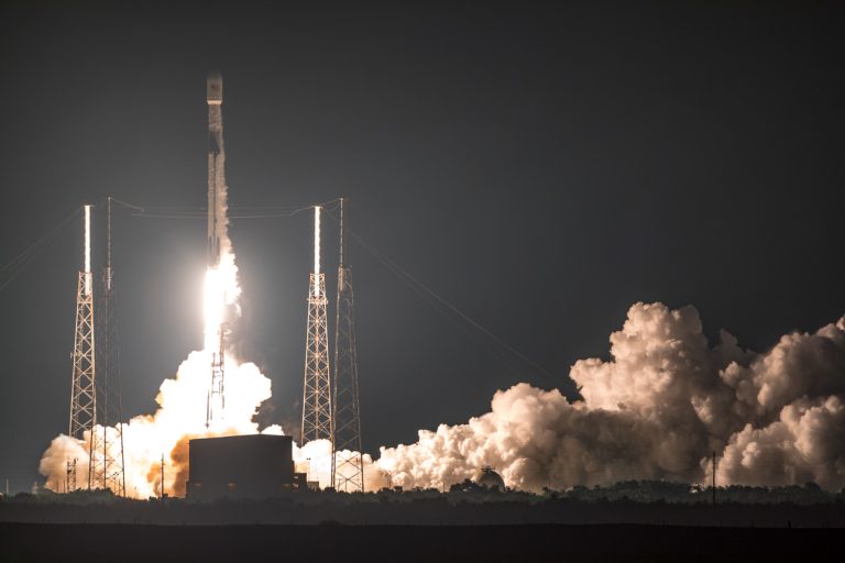 Now witness the firepower of this fully operational Falcon 9 rocket ...