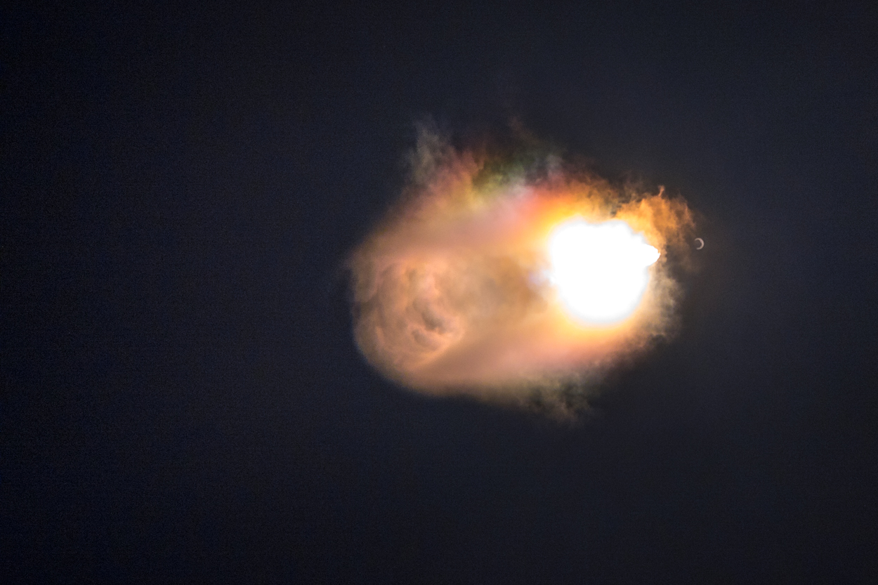 Now witness the firepower of this fully operational Falcon 9 rocket ...