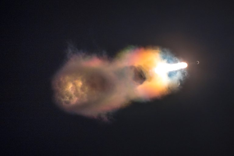 Now witness the firepower of this fully operational Falcon 9 rocket ...